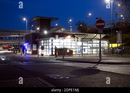 Warwick Parkway railway station, Warwickshire, England, UK Stock Photo ...