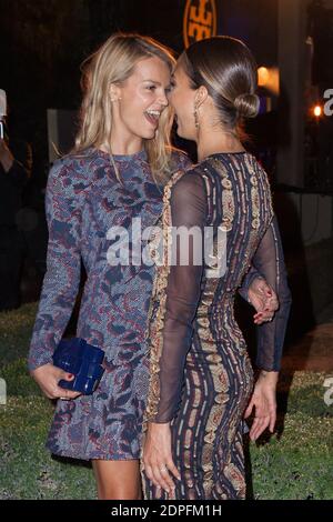 Jessica Alba attending the Tory Burch Paris Flagship store opening ...