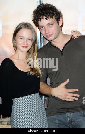 Manon Valentin et Theo Cholbi assistent a la premiere de Coup de Chaud a l’UGC Cine Cite les ...