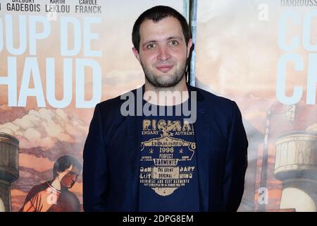 Karim Leklou assiste a la premiere de Coup de Chaud a l’UGC Cine Cite ...