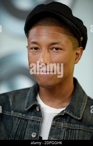 Pharrell Williams attends the 2015 MTV Video Music Awards at Microsoft ...