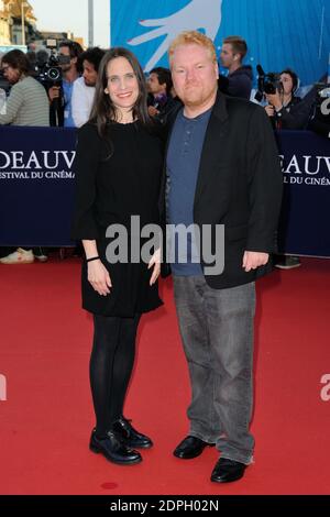 Mike Harrop, Amy Koppelman attending the premiere of the film Jamais ...