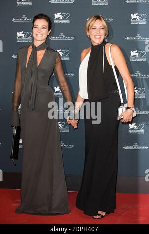 Italian actress Stefania Rocca with her sister Francesca Rocca at the ...