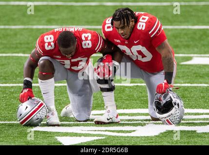 Ohio State defensive lineman Cormontae Hamilton plays against Akron ...