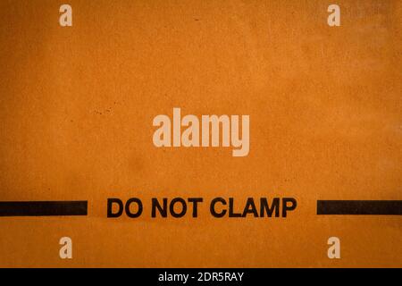 Packaging symbol to indicate do not step over the box to prevent from ...