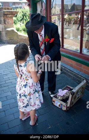 A Spiv At A 1940's WW2 Reenactment Event At The Black Country Living ...