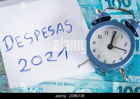 Banking concept: text Currency on Black chalkboard background Stock ...