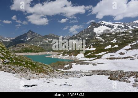 Weissee lake in Salzburger Land Austria Stock Photo - Alamy