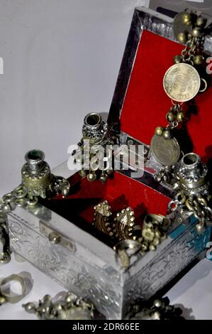 A vertical closeup shot of a historic silver sword Stock Photo - Alamy