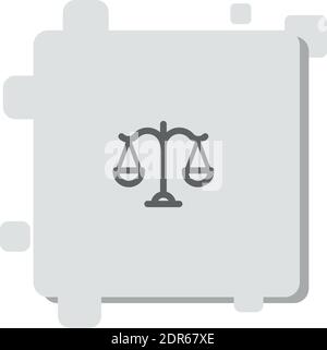 Libra icon sign. Modern flat style for your design. Vector Stock Vector ...