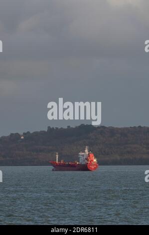 Sea Fuels Tanker Ship In Auckland Stock Photo - Alamy