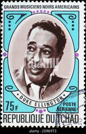 Duke Ellington portrait on postage stamp of Togo Stock Photo - Alamy