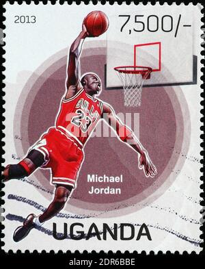 Basketball NBA Michael Jordan, Chicago Bulls in 1992 Stock Photo - Alamy