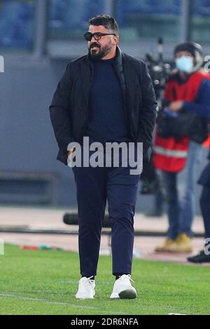 Olimpico Stadium, Rome, Italy - Gennaro Borrelli of Cagliari during ...
