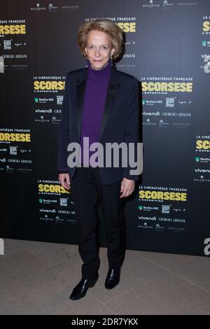 Frederique Bredin attending the Tribute exhibition to Director Martin ...