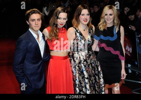 Jack Farthing, Chloe Pirrie, Chanya Button and Laura Carmichael ...