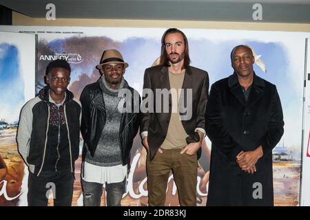 Azize Diabate, Jack Mba, Simon Rouby et Oxmo Puccino lors de la ...