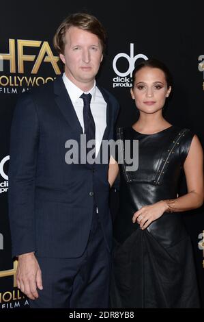 Tom Hooper, Alicia Vikander, The 19th Hollywood Film Awards at the ...
