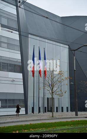 General view of the new headquarters of the French Defence Ministry ...