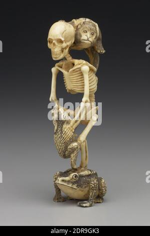 Japanese Ivory Okimono Stock Photo - Alamy