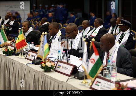 Various African heads of police departments gather at the Afripol ...
