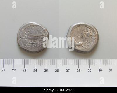Mint: Abydos, Double Shekel from Abydos, 345–342 B.C., Silver, 27.64 g ...