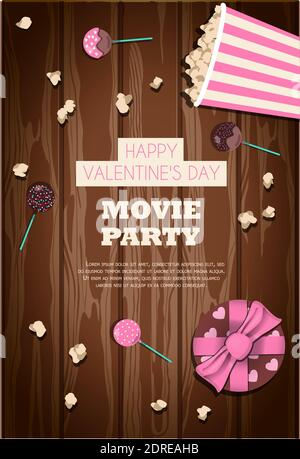 saint valentines day picture set with broken heart, bow with love arrow ...