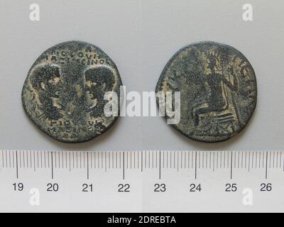 Coin of C. Julius Verus Maximus from Nicaea. Ruler: Gaius Julius Verus ...