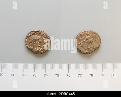 Tetradrachm of Volusianus, Emperor of the Roman Empire; Trebonianus ...