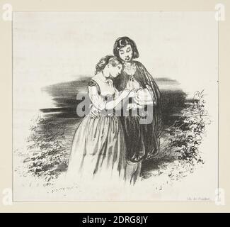 L’Heure Sainte. Artist: Paul Gavarni, French, 1804–1866 Stock Photo - Alamy