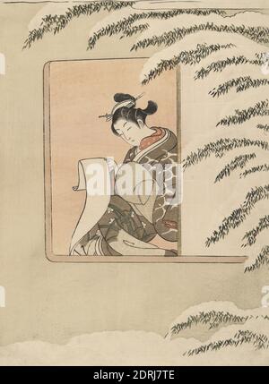 Harunobu was a Japanese ukiyo-e artist known for his woodblock prints ...