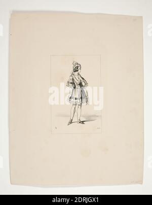 Costume de prince Louis, joué par Chollet. - Chaperons blancs, opéra ...