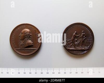 Medal, Horatio Gates at Saratoga, 1777, obverse. 1992.0061.0019 Stock ...