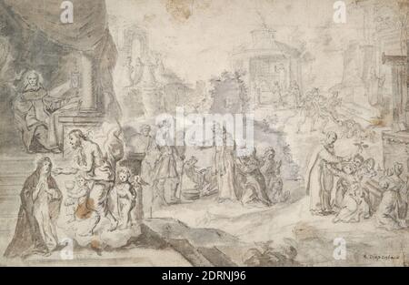 Miracles of the Host. Artist, style of: Abraham van Diepenbeeck ...