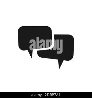 Conclusion speech bubble on white background, vector illustration Stock ...