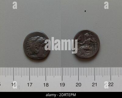 1 Drachm of Antigonus I Monophthalmus from Lampsacus. Ruler: Antigonus ...