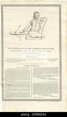 The execution of Major Andre, October 2, 1780. John Andre, 1751 - 1780 ...