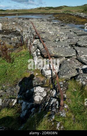 Old Ironbound Quay and Jetty, Keillmore, Argyll Stock Photo - Alamy