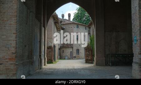 Grazzano Visconti village in Italy Stock Photo - Alamy