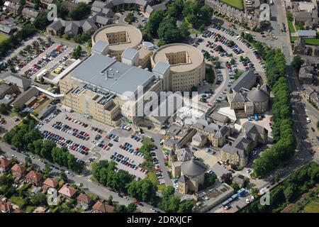 aerial view of Halifax, West Yorkshire, UK Stock Photo - Alamy