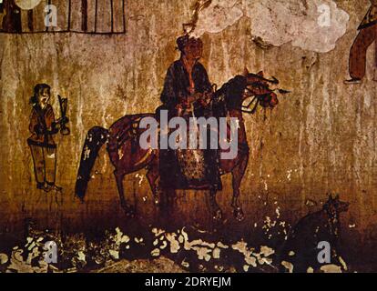 Korean Painting, Goguryeo Mural Painting, Dance Gun, Hunting Island ...