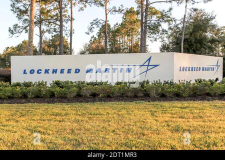 Lockheed Martin sign in Orlando, Florida, USA Stock Photo - Alamy