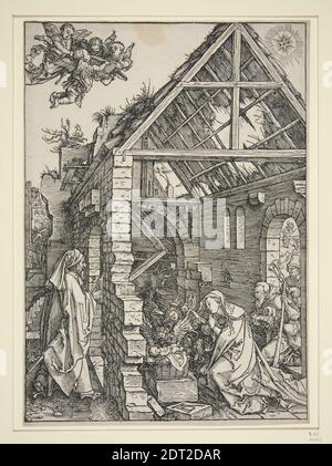 The Nativity, from The Life of the Virgin. Artist: Albrecht Dürer ...