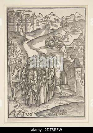 Urs Graf I, (artist), Swiss, c. 1485 - 1527/1529, Title Page for a ...