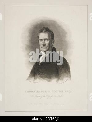 Cadwallader D. Colden, Esq., Mayor of the City of New York. Engraver: P ...