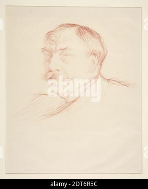 Portrait of Mirbeau. Artist: Henry Bataille, ca. 1846–1943 Stock Photo ...
