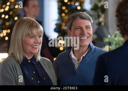 PROJECT CHRISTMAS WISH, from left: Paul Essiembre, Averie Peters ...