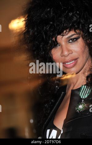 Sofia Samaha with Shaka Ponk a band of electro-rock French are ...