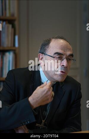 French Roman Catholic prelate Philippe Barbarin on January 20, 2014 in ...