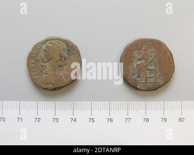 Lucilla, wife of Emperor Lucius Verus represented as goddesses. 150-200 ...